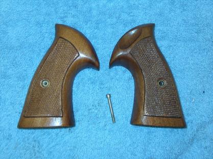 SMITH WESSON CUSTOM WOOD GRIPS model 29 N frame - Picture 3