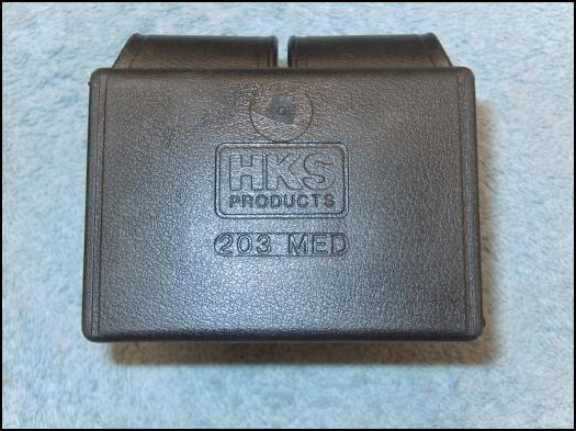 Hks Double Speedloader Pouch Model 203 Med For Sale at GunAuction.com ...