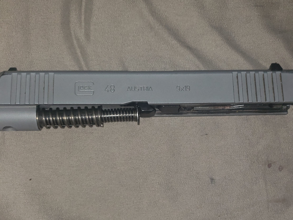 Glock 48 Complete OEM Upper Grey 9mm Luger 17173229 - GunAuction.com