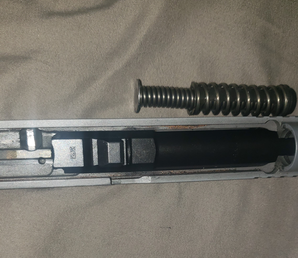 Glock 48 Complete OEM Upper Grey 9mm Luger 17173229 - GunAuction.com