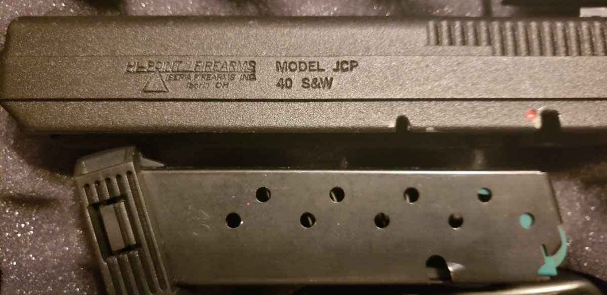 .40 Cal Hi Point With 2 Mags And Extra Slide .40 S&W For Sale at ...