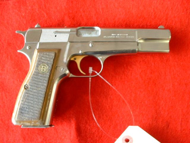 Browning (Fn) Hi Power Nickel/Silver Chrome Finish For Sale at ...