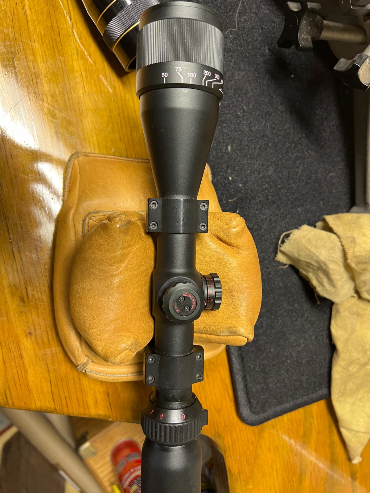 Unknown TACTICAL SCOPE 3 X 9 - 40 TACTICAL RETICAL EXPOSED TURRET ...