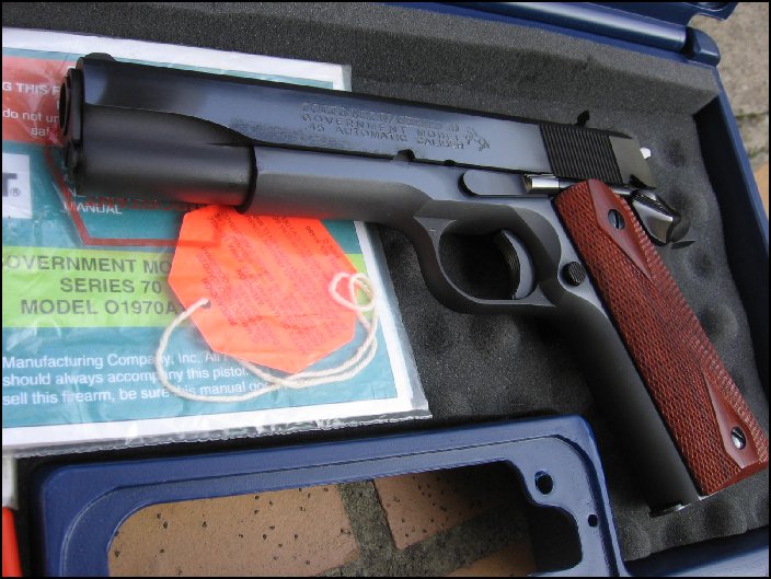 Colt Unfired Series 70 Reissue .45 Model 01970a1cs For Sale at ...