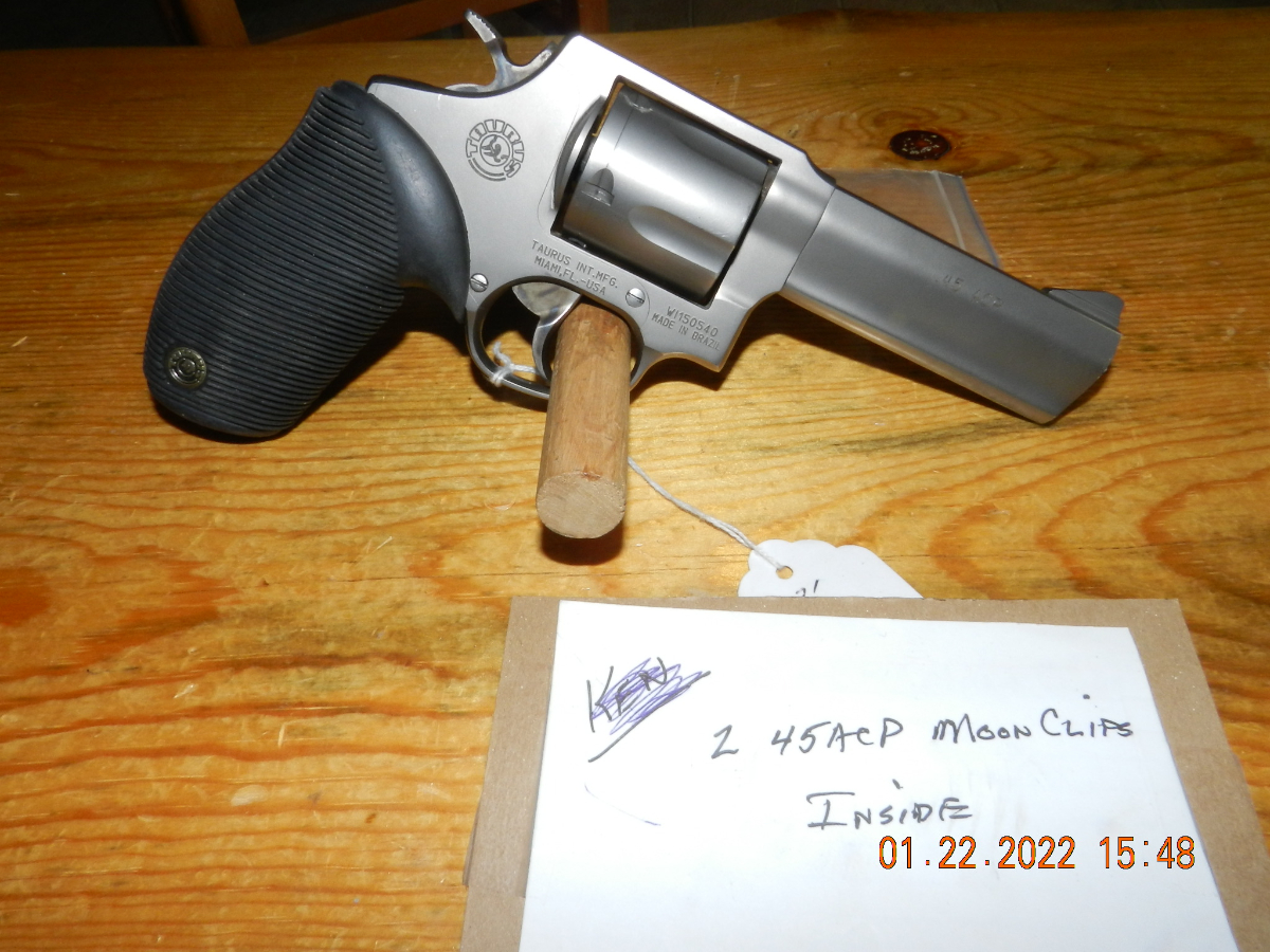Taurus titanium model 455 4 inch 5 shot 45ACP revolver .45 ACP 17198740 ...