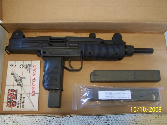 Vector Arms, Inc. Uzi Model A 9mm Pistol With 3 Magazines For Sale at ...