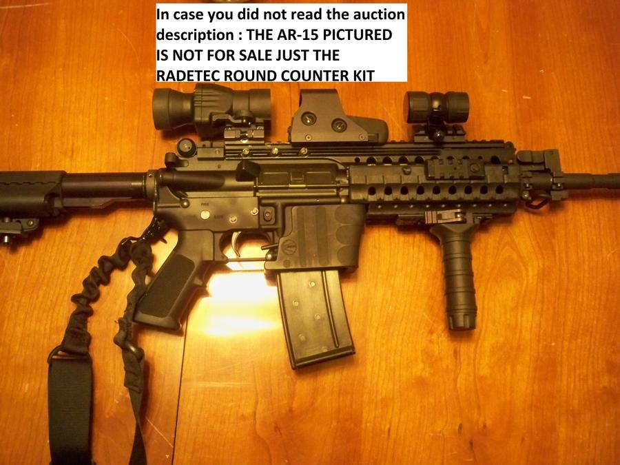 Radetec Ar-15 Digital Round Counter Colt Sig S&W 5.56mm Nato For Sale ...