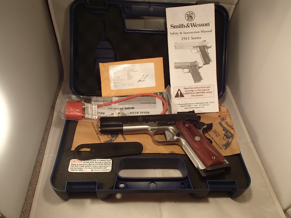 S&W 1911 Doug Koenig Champion Series Sw 1911 Sw1911dk Smith & Wesson ...