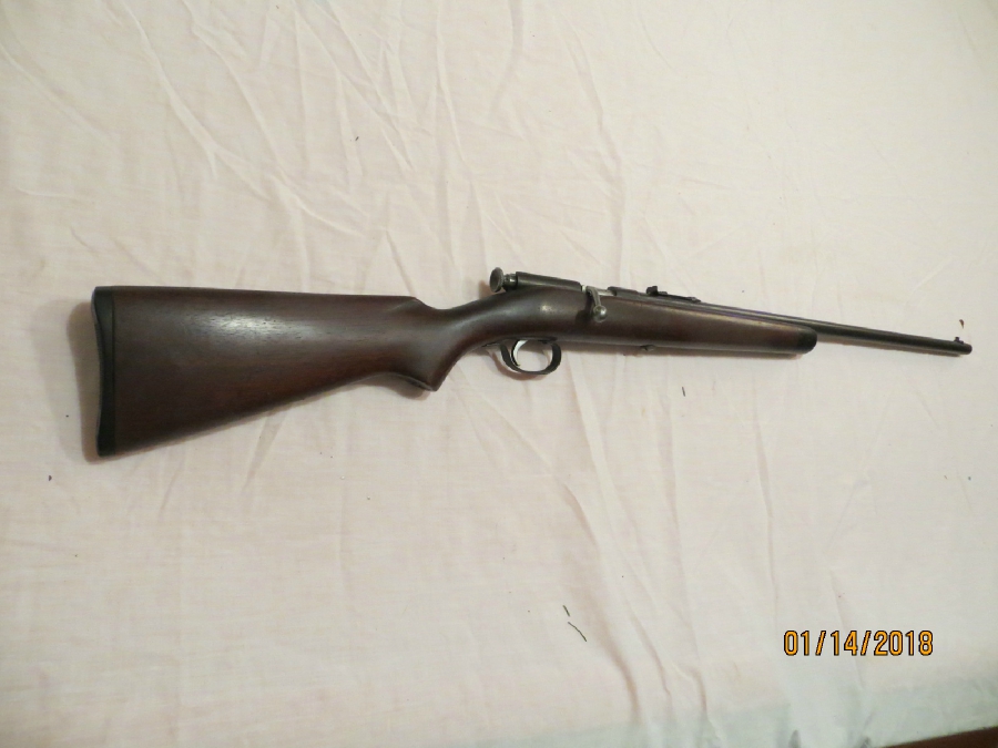 Stevens Model 53b 53-B Bolt Action Single Shot Buckhorn Rifle C&R .22 ...