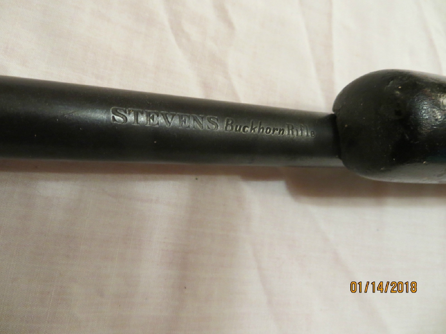Stevens Model 53b 53-B Bolt Action Single Shot Buckhorn Rifle C&R .22 ...