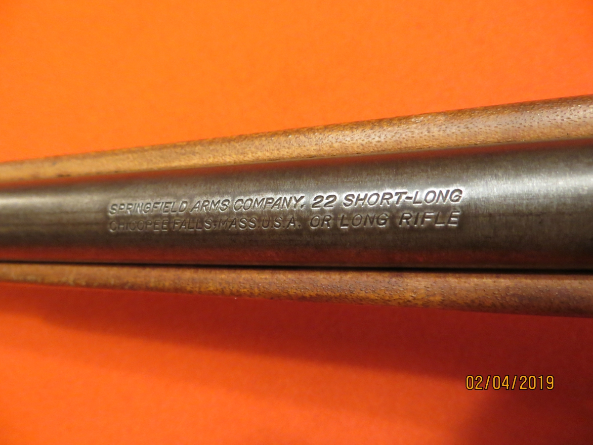Springfield Arms Company Model 53 Springfield Junior Single Shot .22 C ...