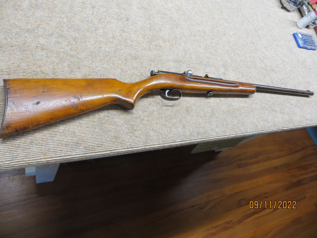 Springfield J. Stevens Meteor Model 52a 52-A Single Shot Bolt Action ...