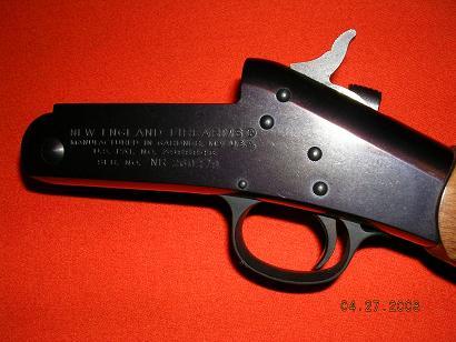New England Firearms, Co Nef Sb2 Handi Rifle Receiver & Stock, No ...