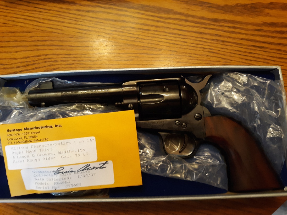 Heritage Rough Rider 45 Long Colt .45 Colt For Sale at GunAuction.com ...