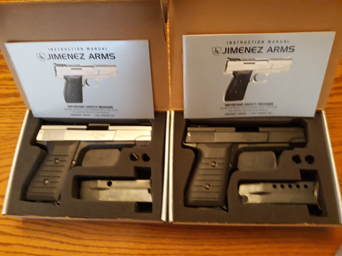 Jimenez Arms Jimenez Ja9 Pistol You Get Choice Of Color For Sale at ...