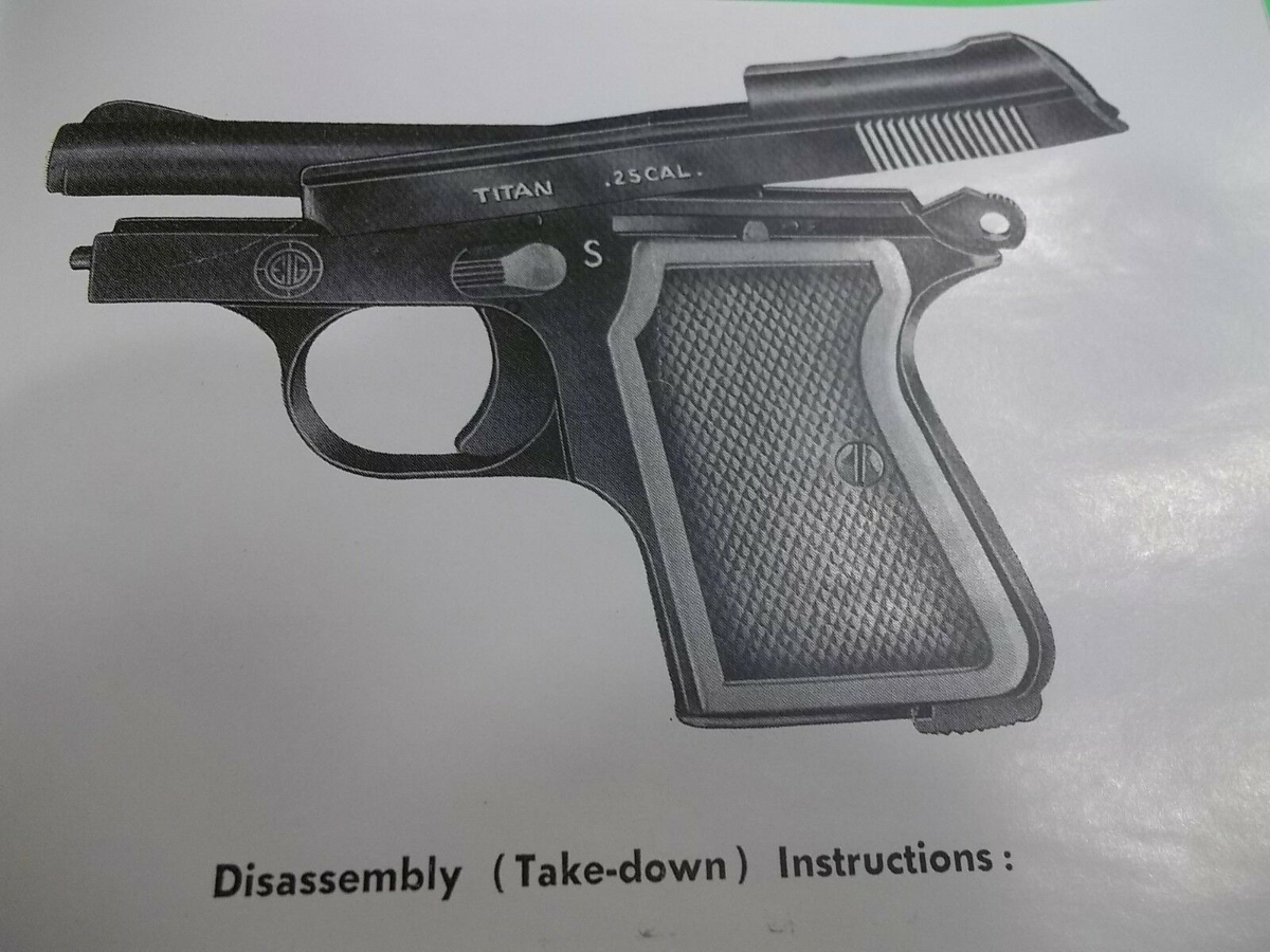 American Tactical Imports ATI .25 CALIBER AUTOMATIC PISTOL INSTRUCTION ...