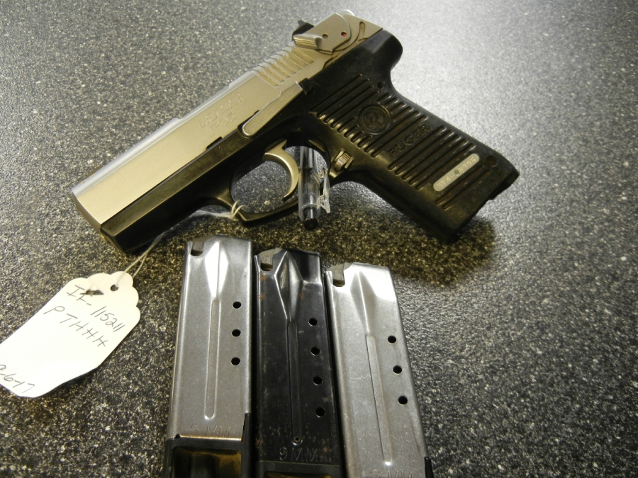 Sturm, Ruger & Co. Model P95 Stainless W/3 Mags-$199nr 9mm Luger For ...