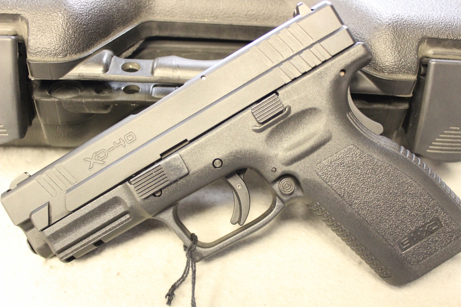 Springfield Armory Model Xd40 (Xd9102 Hi Cap) W/Holster, Mag Carrier ...