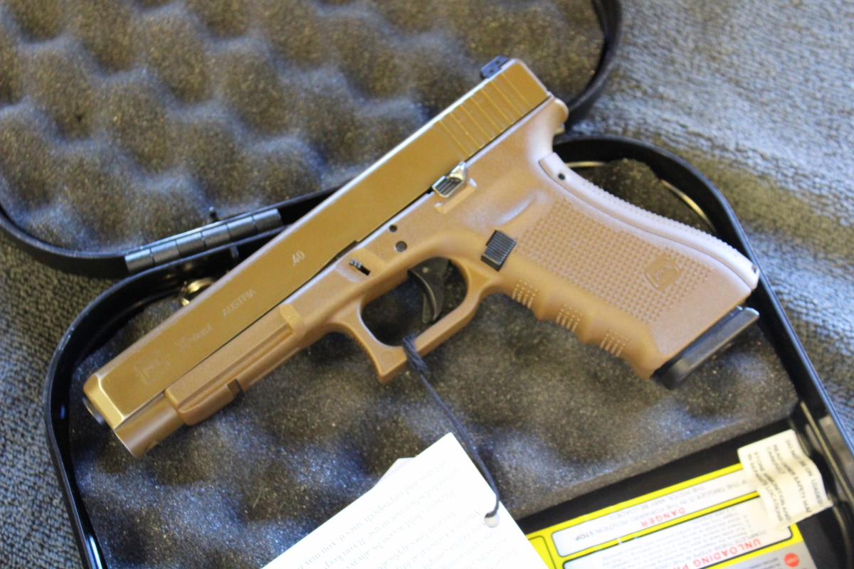Glock Model 35 Gen 4 Fde Long Slide Pistol-$329nr .40 S&W For Sale at ...