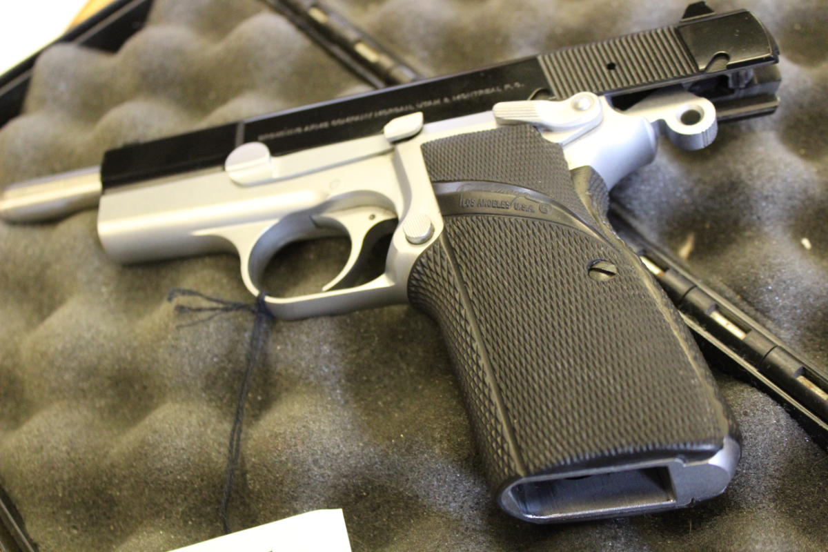 Browning Two Tone Hi Power 9mm "Practical Model" Belgium Made Excellent ...