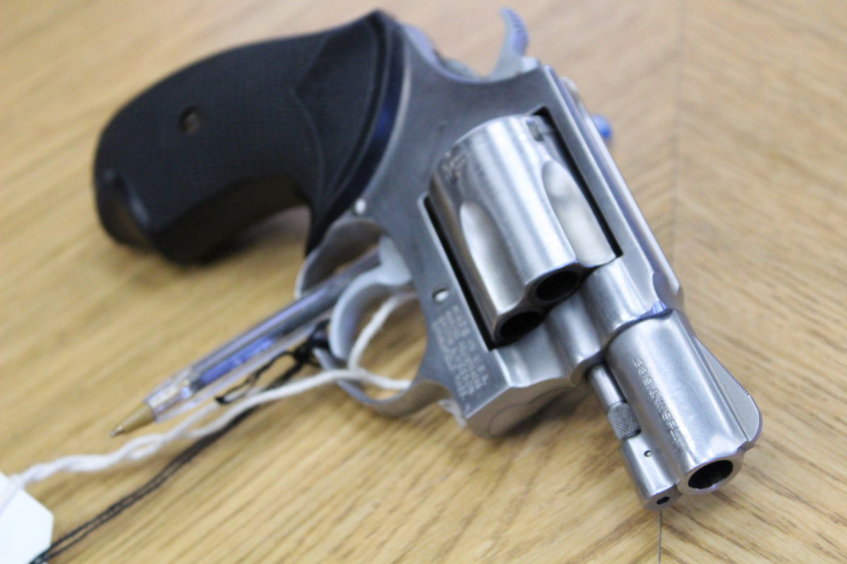Smith & Wesson Stainless Steel Model 60 Short Barrel .38 Revolver ...