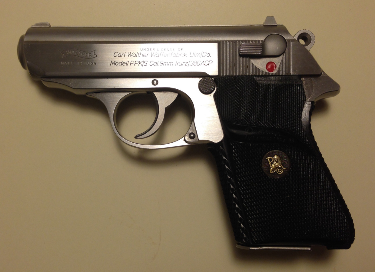 Walther/Interarms Model Ppk/S Stainless .380 .380 Acp For Sale at ...