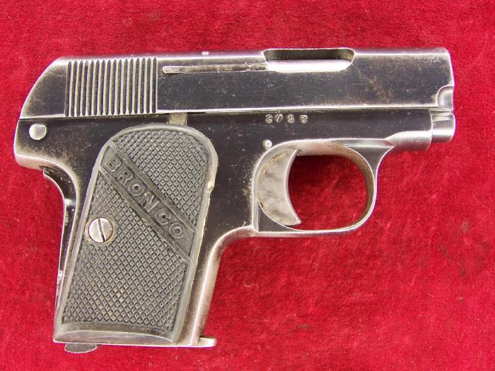 Bronco Spanish Copy Of Colt 1903 25 Auto For Sale at GunAuction.com ...