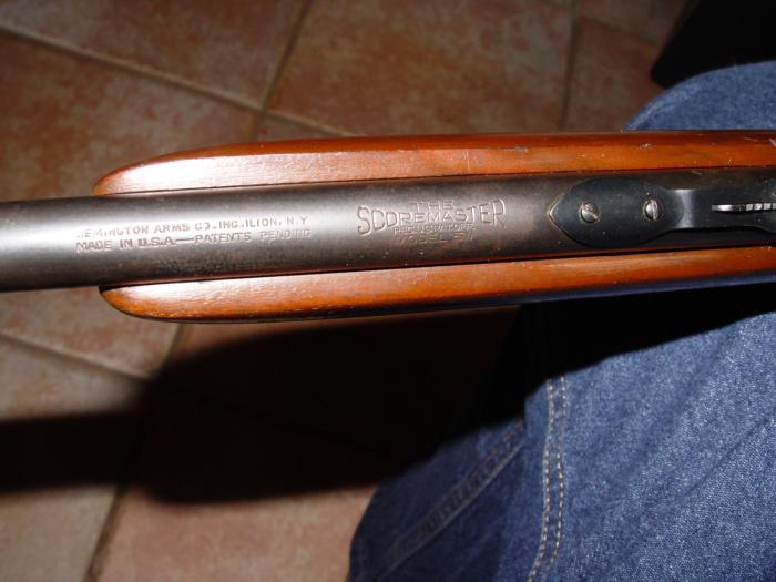 Remington Arms Co, Inc. Mod 511 Scoremaster .22 Clip Fed Repeater For ...