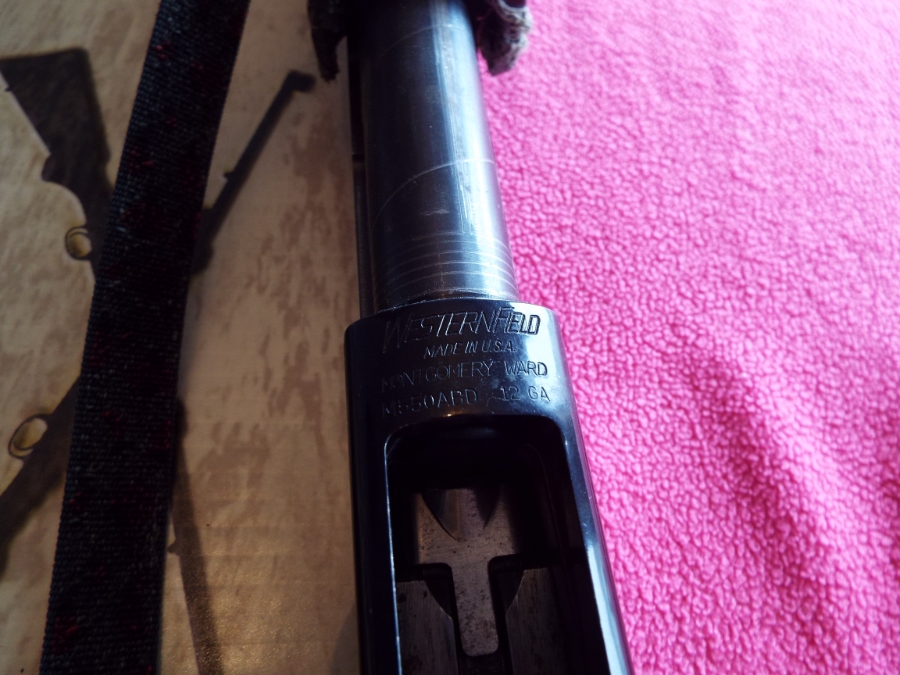 Westernfield M550abd By Mossberg, Camo Taped, Vari Choke 12 Ga For Sale ...