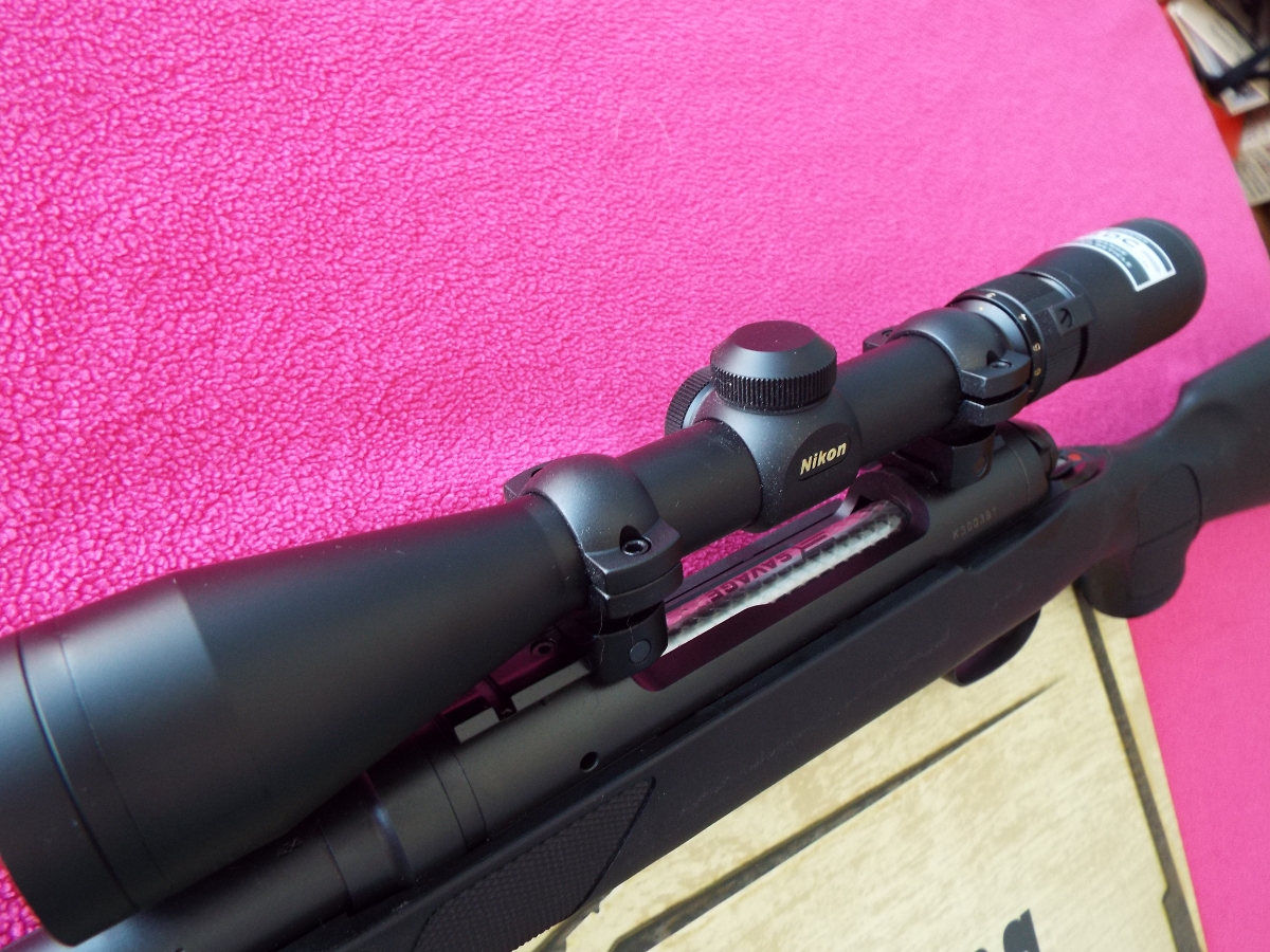 Pictures: Savage Arms Model 111 , Nikon BDC 3x9 scope, synthetic with ...