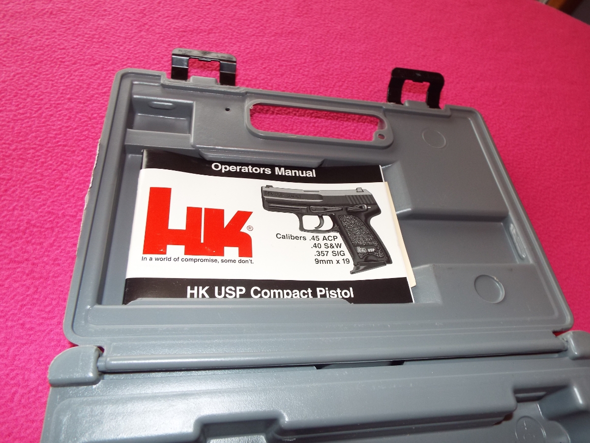 Heckler & Koch Usp Compact With Case .40 S&W For Sale at GunAuction.com ...