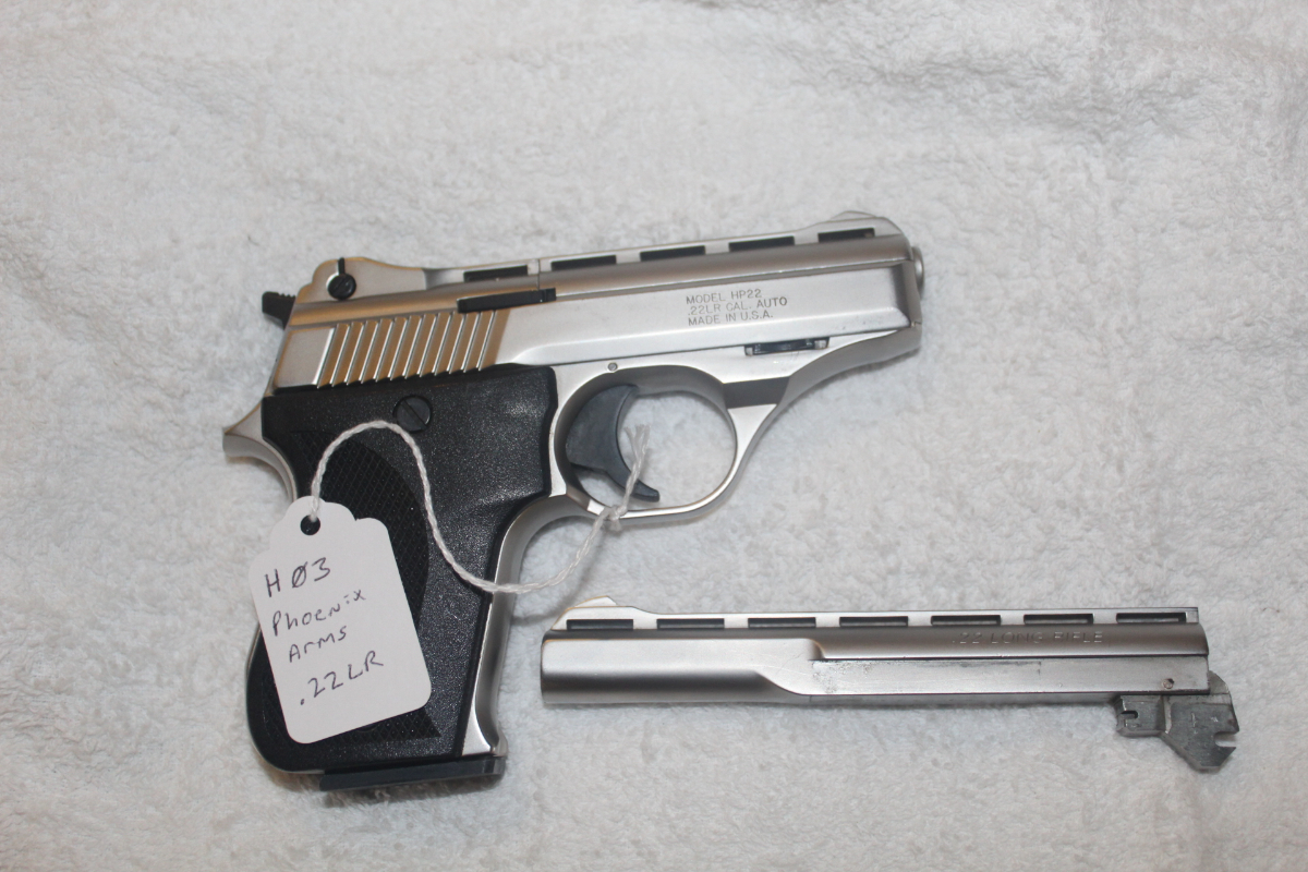 Phoenix Arms 22lr With Extra Barrel .22 Lr For Sale at GunAuction.com ...