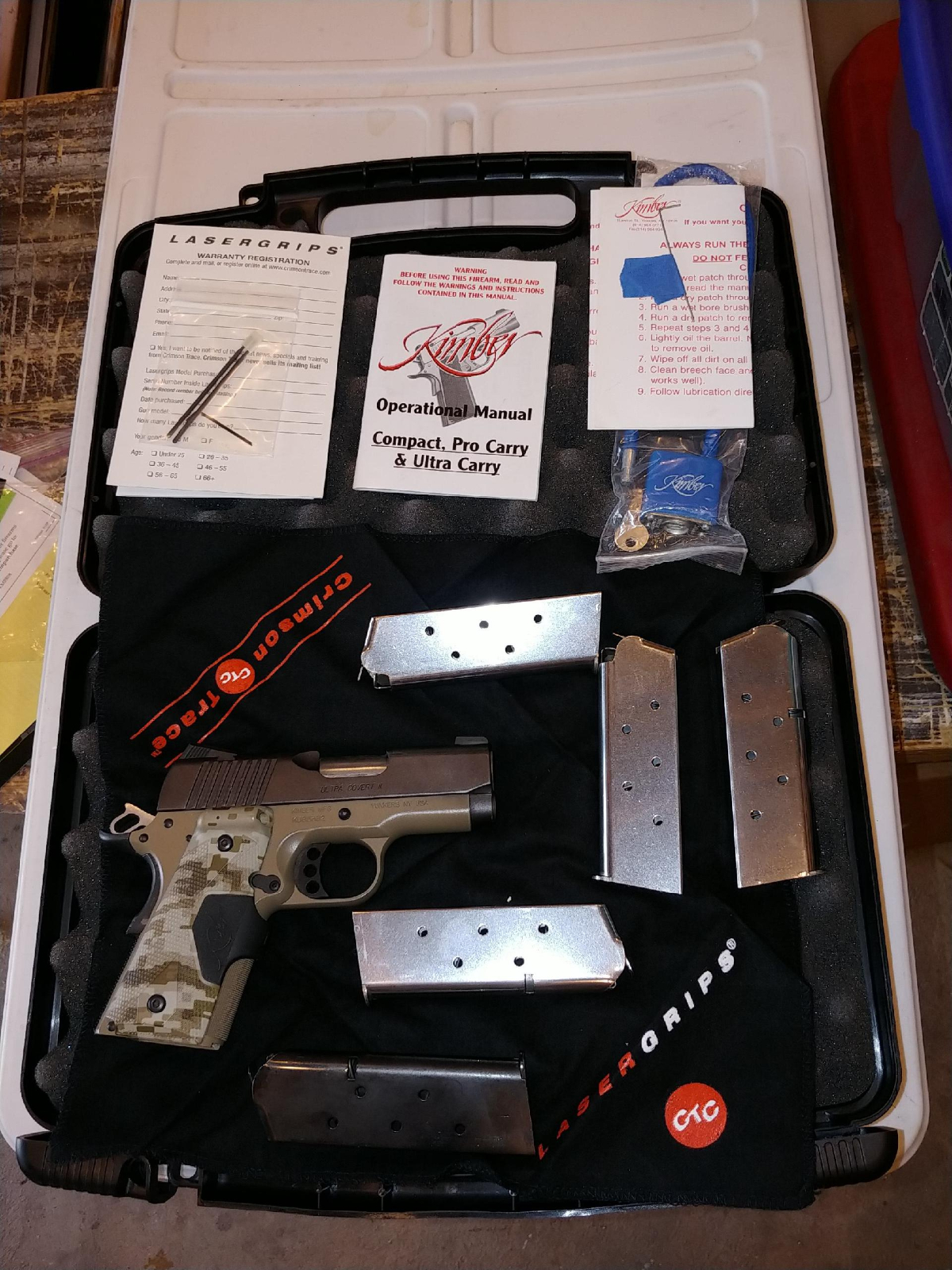 Kimber Custom Shop Ultra Covert Ii .45 Acp For Sale at GunAuction.com ...