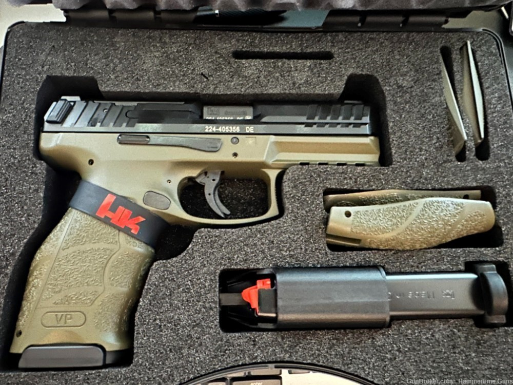 Heckler & Koch VP9-B 9MM ODG 4.1" 17+1 FS OR# 81000758 OPTICS READY 9mm ...