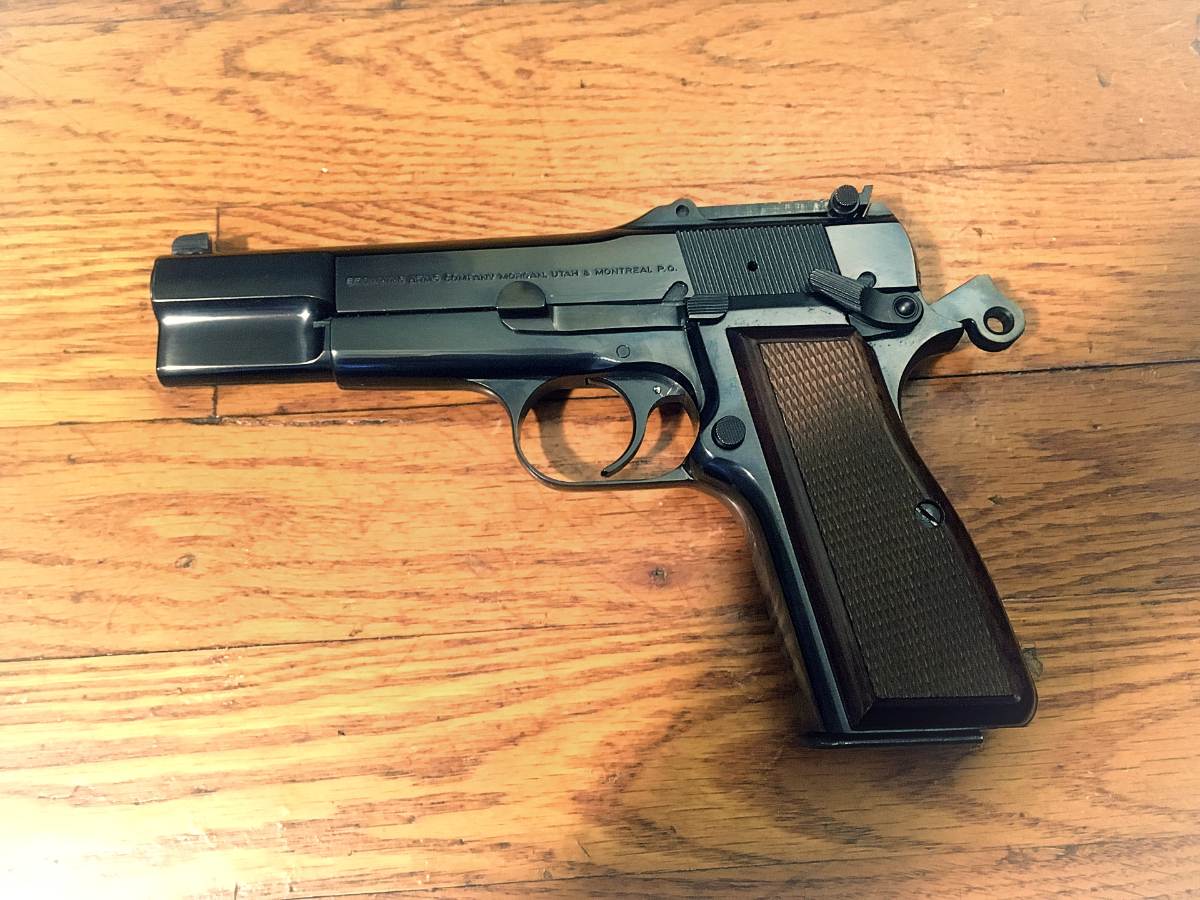 Browning FN Browning Hi Power Captain Tangent Sight FN 9MM PARA ...