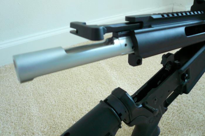 Ar 15 Slab/ Slick Side With M4 Profile Barrel For Sale at GunAuction ...