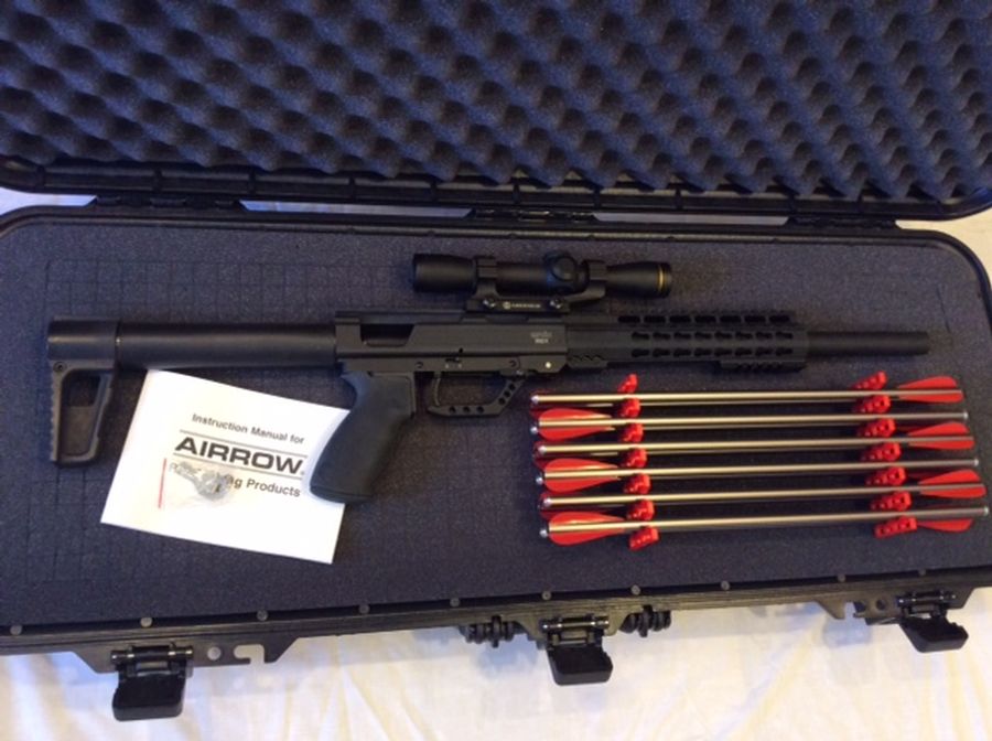 Pictures: Evanix Rex PCP .357 - Airrow Archery Gun - 470 fps .357 ...