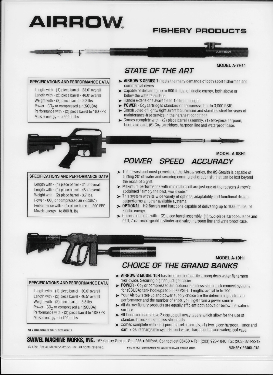 Airrow Harpoon Gun - / Custom Manufacture - New .357 Magnum For Sale at ...