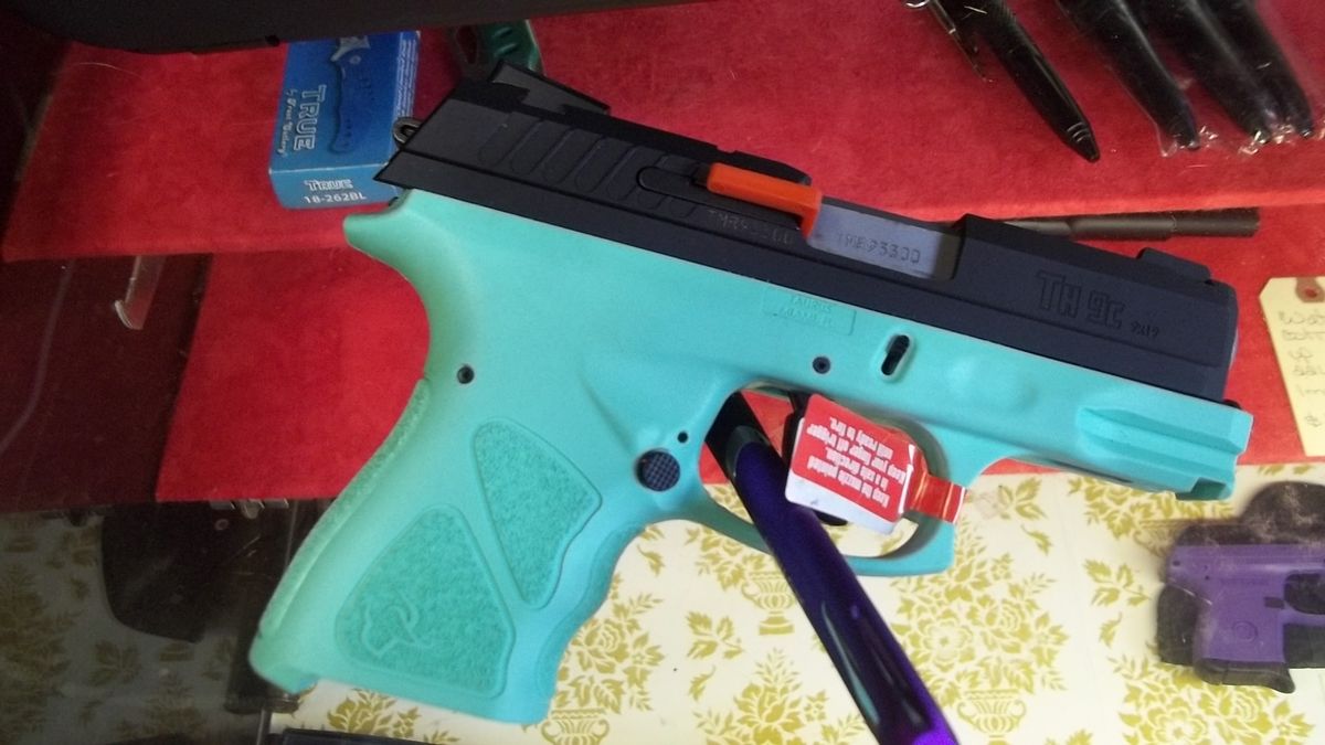 Taurus TH9 LIGHT BLUE 9MM NIB