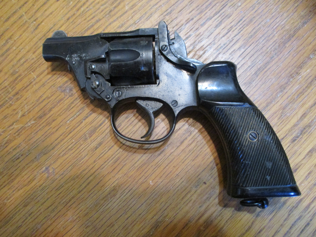 Enfield No.2 Enfield No. 2 6 Shot Revolver 2 Inch Barrel Ftr-52 C&R For ...