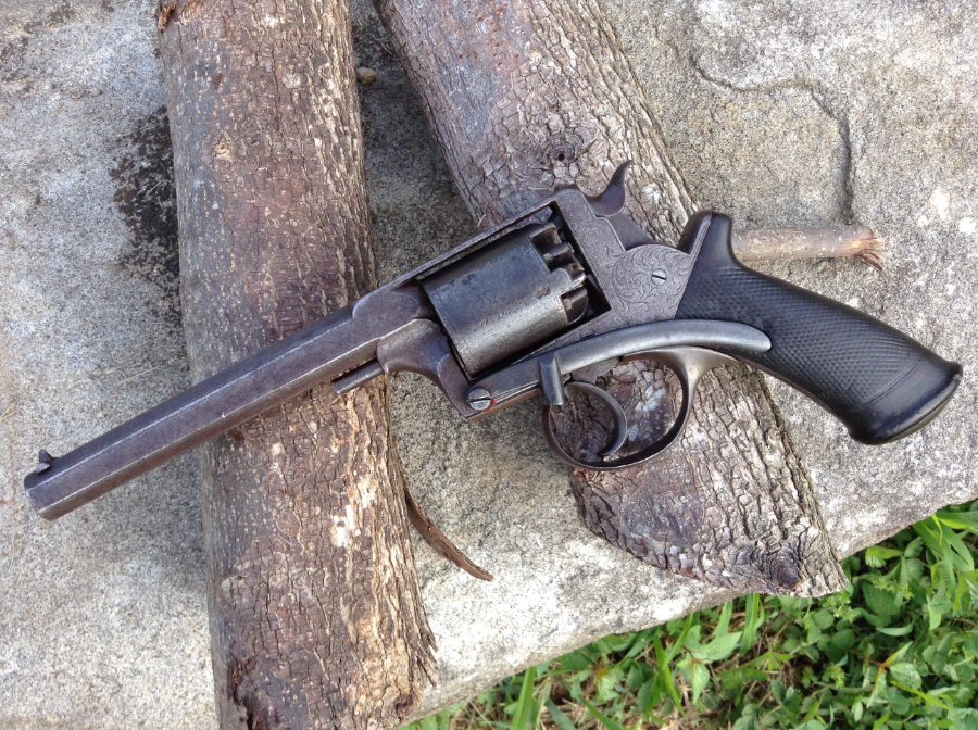 Beaumont Adams M-1854 Percussion Revolver For Sale at GunAuction.com ...