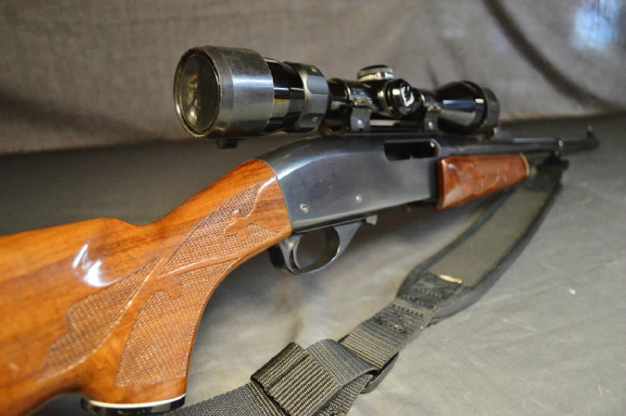 Remington Arms Co, Inc. Model 7600 Very Clean W/ Bushnell High Contrast ...