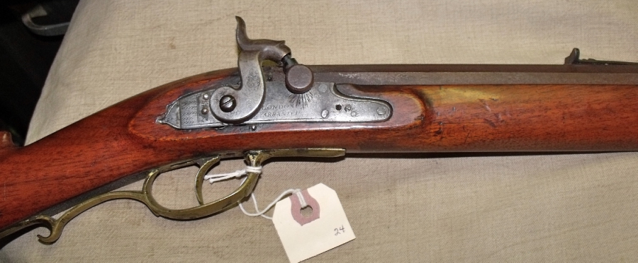 1/2 Stock .45 Cal. Percussion Hunting Rifle 1850`S .45 Acp For Sale at ...