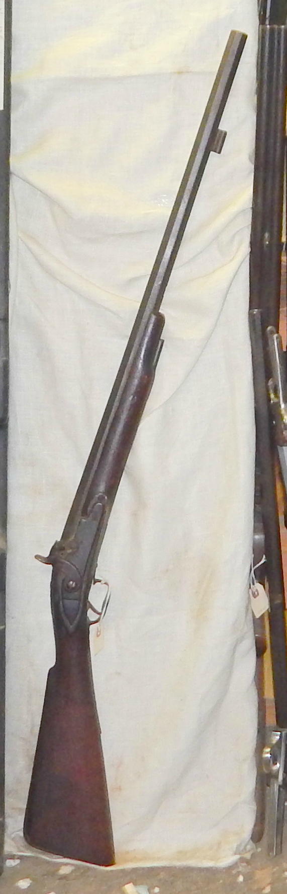 American Late 1700's Percussion Conversion Musket Rifle