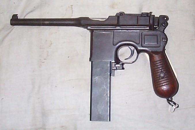 Mauser Broomhandle C96 W/Detatchable Magazine 9mm For Sale at ...