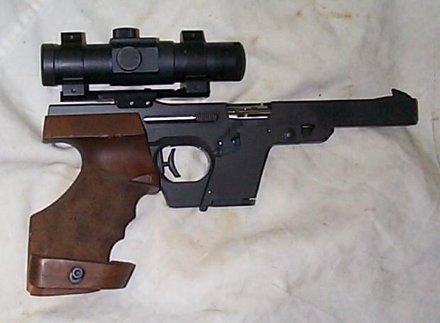 Walther GSP .22LR Scoped Target Pistol