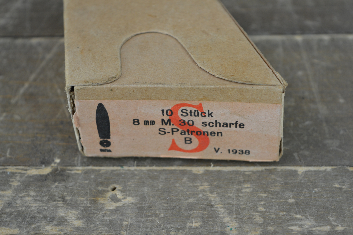 Germany 320 Rounds Of German 8x56r Original Boxes Ammo Can 8x56mm ...