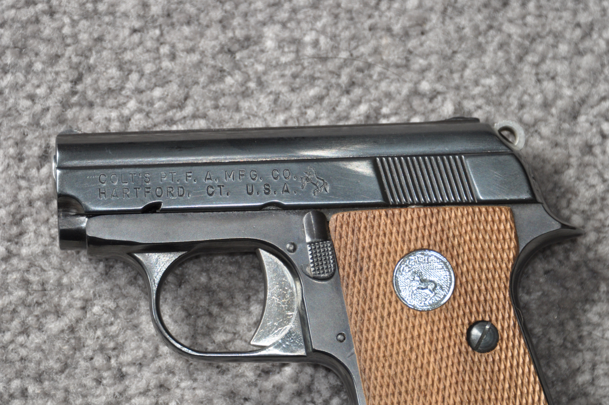 Colt Automatic, Caliber 25, Colt Pt. F.A. Mfg. Co., Hartford Ct., U.S.A ...
