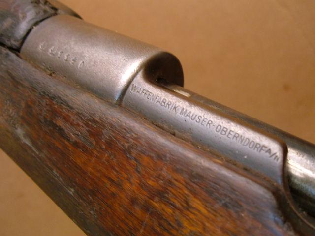 Mauser - Oberndorf, Germany Mod .1910 Costa Rican Short Rifle 7mm For ...