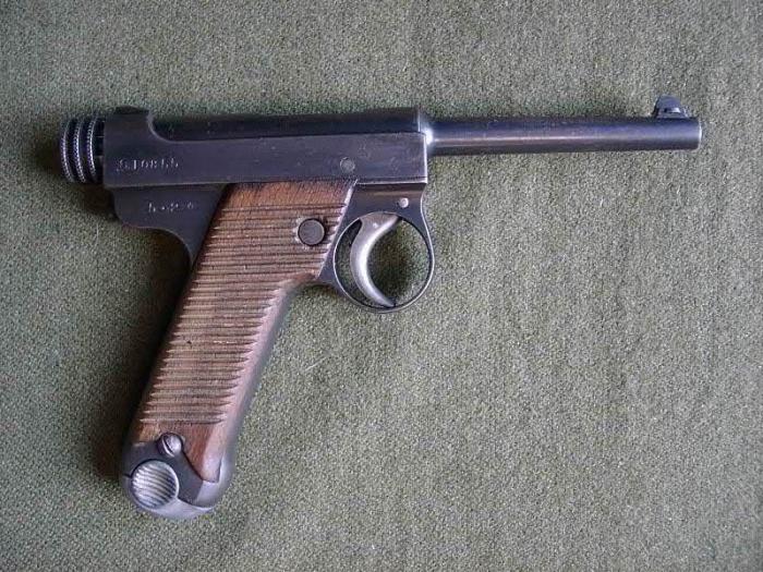 Wwii Japanese Tokyo Arsenal Type 14 Nambu Pistol, Holster, Capture ...